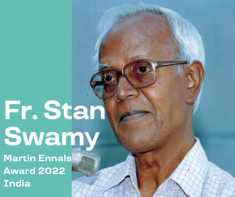 Jury of the Martin Ennals Award honours Father Stan Swamy (1937-2021 ...